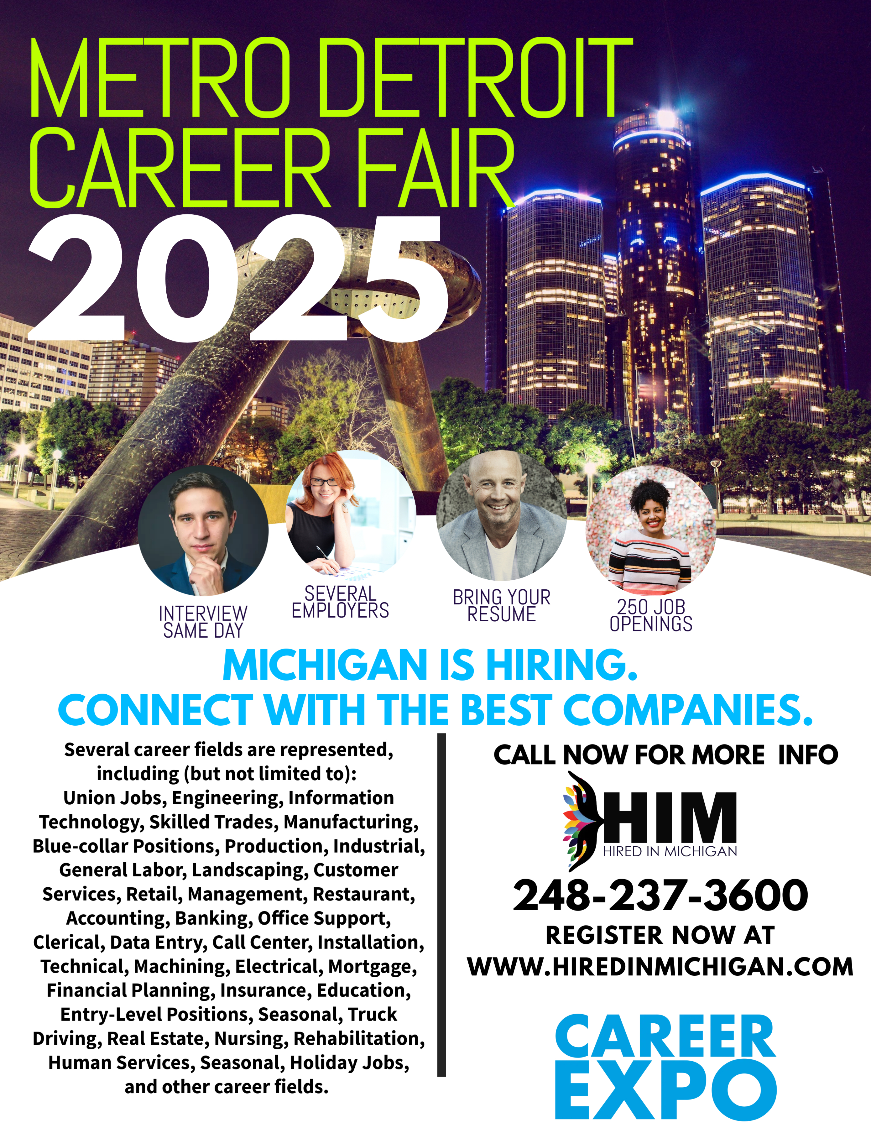 Detroit Job Fairs 2025 and Michigan Career Fairs